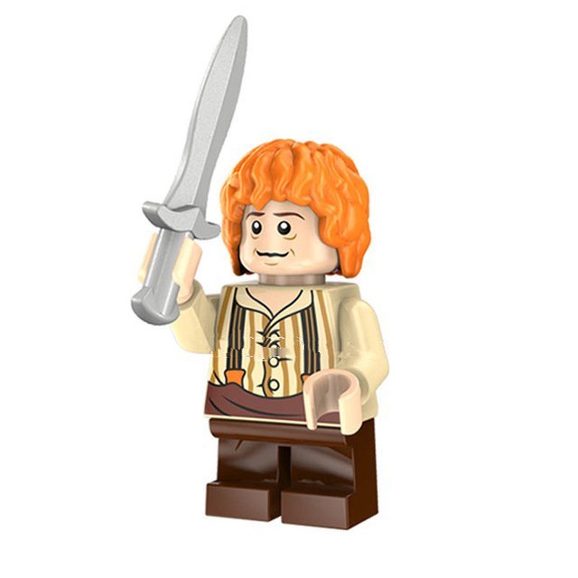 Bilbo Baggins The Hobbit The Lord Of The Rings Lego Minifigure Toy