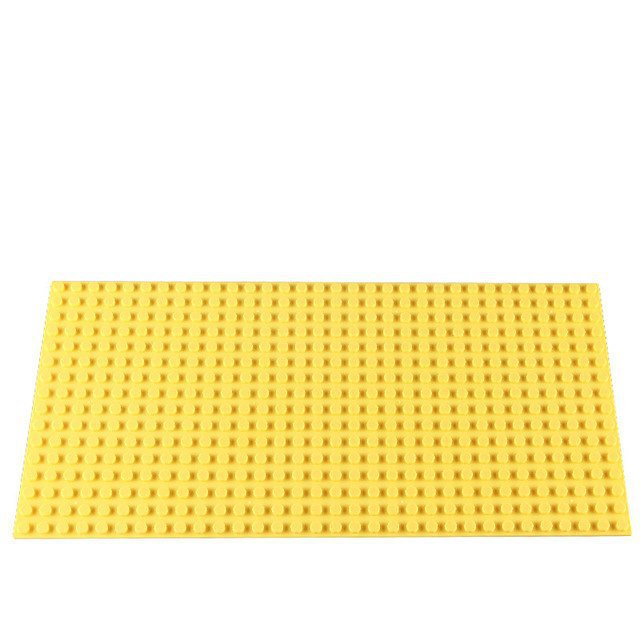 16*32 Dot Yellow Classic Baseplates Plastic Bricks Baseplates Lego ...
