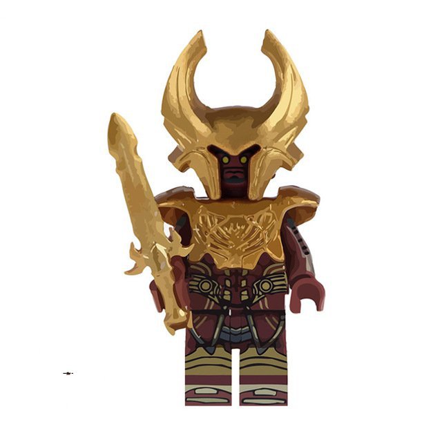 Heimdall With Costume Super Hero Avengers Infinity War Lego Minifigure Toy