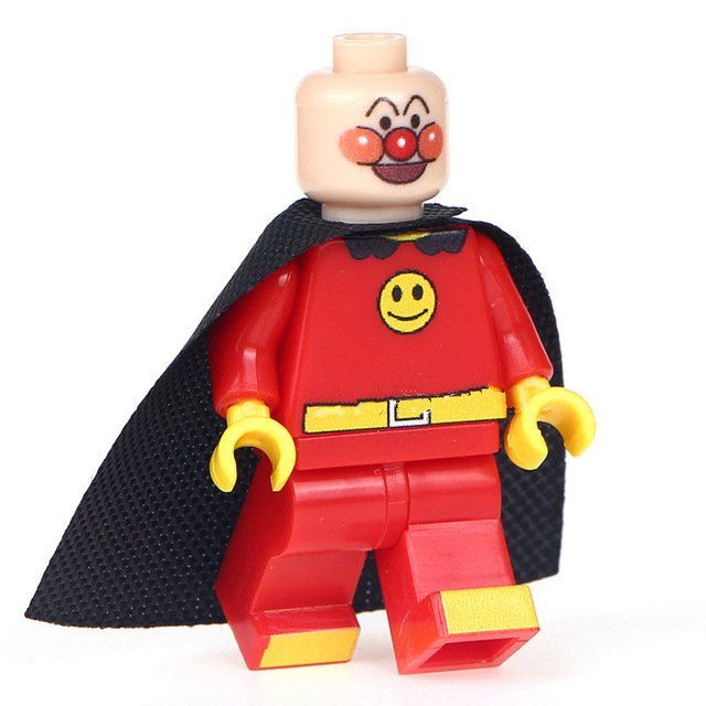 Zombie Anpanman One Punch Man Lego Minifigure Toy