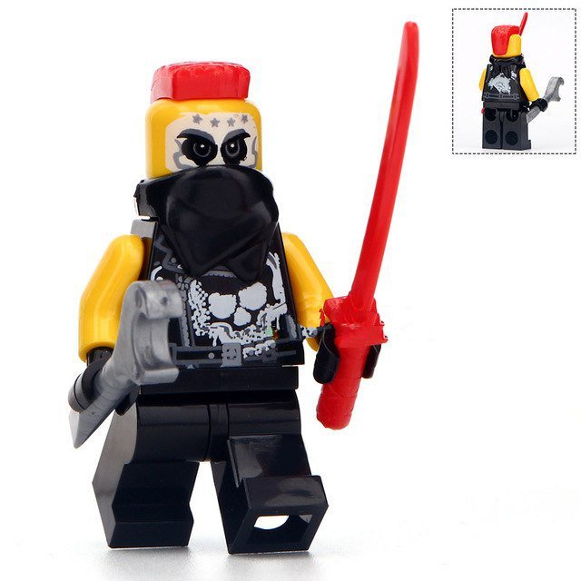 Nails Ninjago Sons of Garmadon Lego Minifigure Toy
