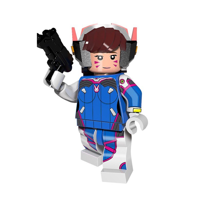 D.Va Overwatch Video Game Lego Minifigure Toy