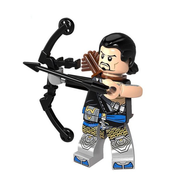 Hanzo Overwatch Video Game Lego Minifigure Toy