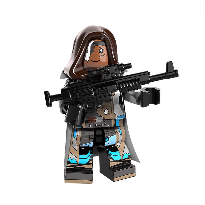 Ana Overwatch Video Game Lego Minifigure Toy