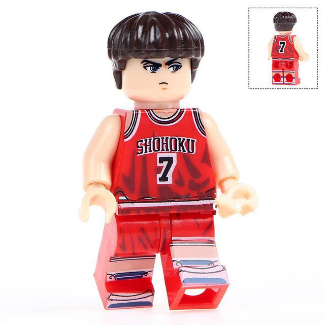 Miyagi Ryota Slam Dunk Lego Minifigure Toy