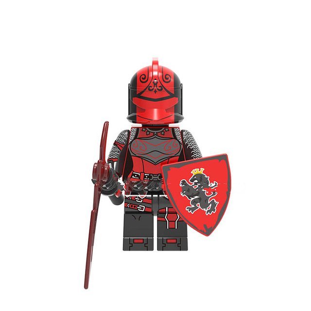 Red Knight Fortnite Character Lego Minifigure Toy