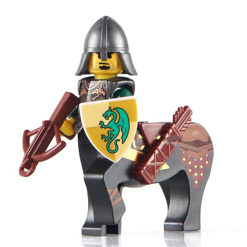 Archer Medieval Castle Green Dragon Knight Lego Minifigure Toy