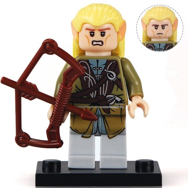 Legolas The Hobbit Lord Of The Rings Lego Minifigure Toy