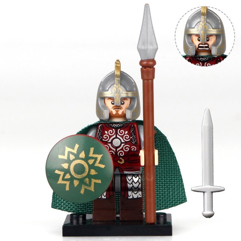 Eomer The Hobbit Lord Of The Rings Lego Minifigure Toy