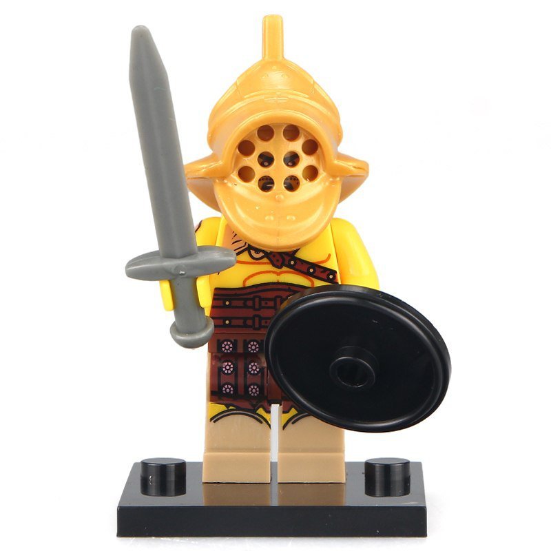 Gladiatus Highland Warriors Medieval Knights Rome Lego Minifigure Toy