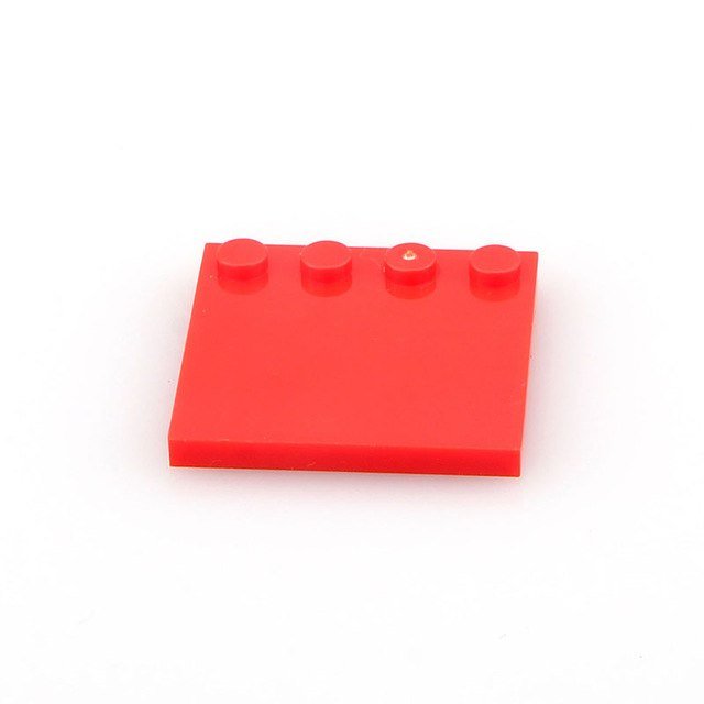 20pcs Red Stand Base Plate Small Particles Lego Minifigure Toy