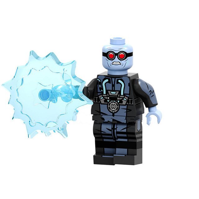 Victor Fries Gotham DC Super Hero Lego Minifigure Toy