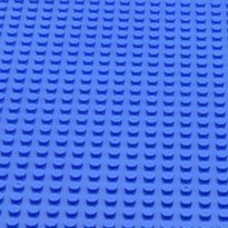 16*16 Dot Blue THICK Base Plate 12x12cm 5x5 Inch WW2 Lego Minifigure Toy