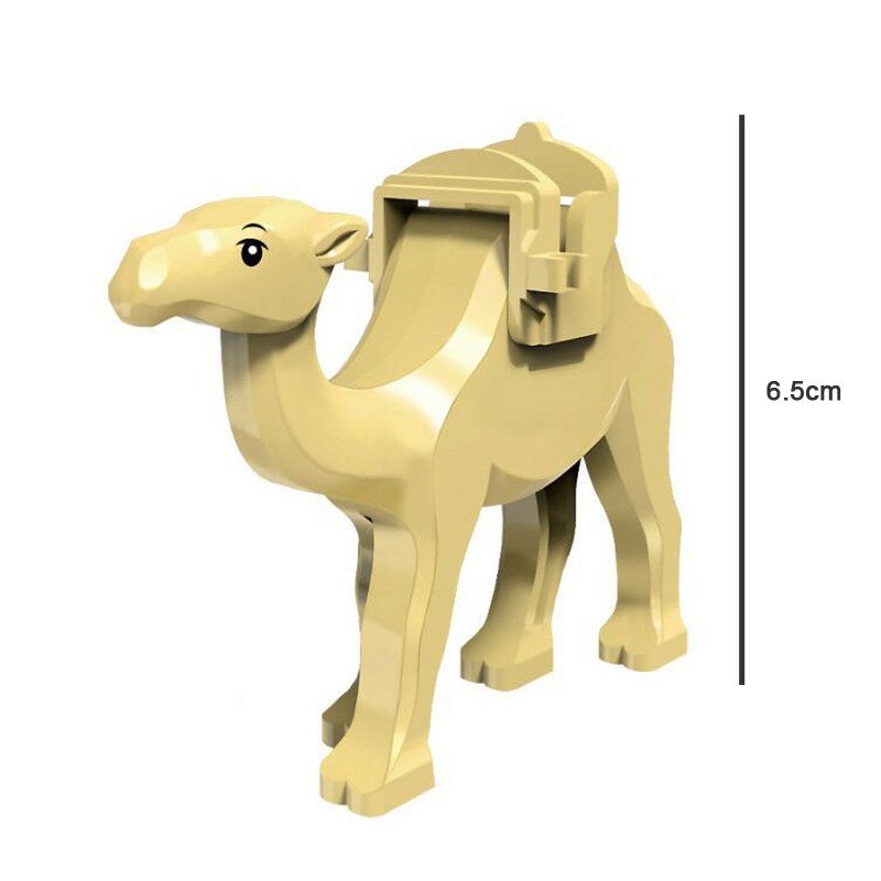 Beige Camel Animal Lego Minifigure Toy