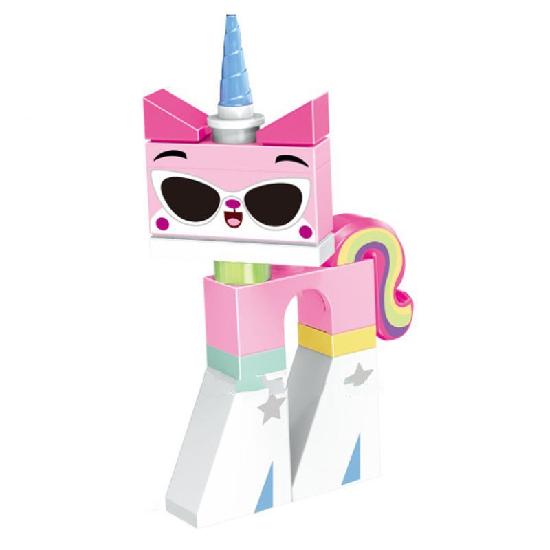 Disco Kitty Unikitty Lego Minifigure Toy