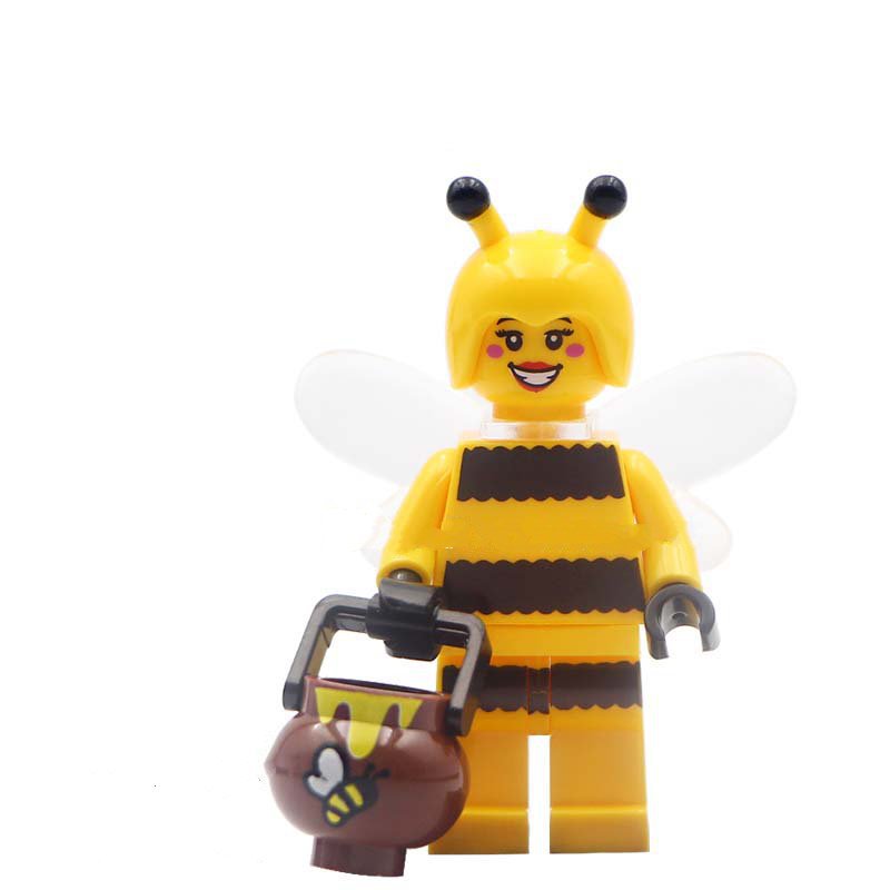 Bee Girl Lego Minifigure Toy