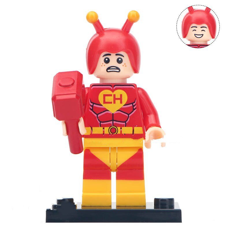 El Chapulin Colorado Lego Minifigure Toy