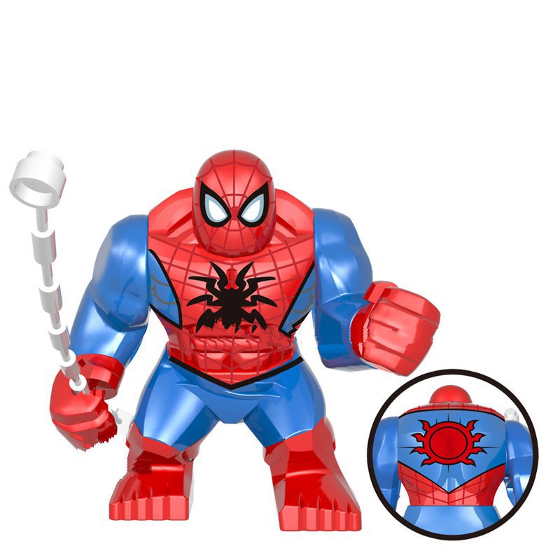 Big Size Spiderman Lego Minifigure Toy