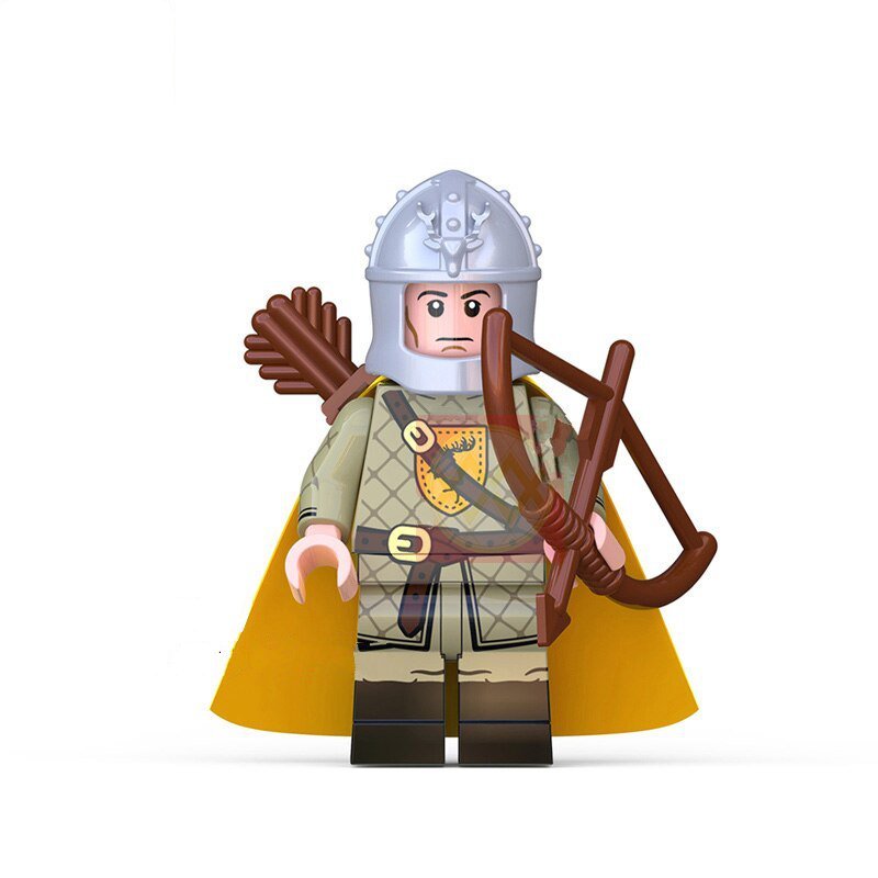 Archer Infantry Medieval Knight Lego Minifigure Toy