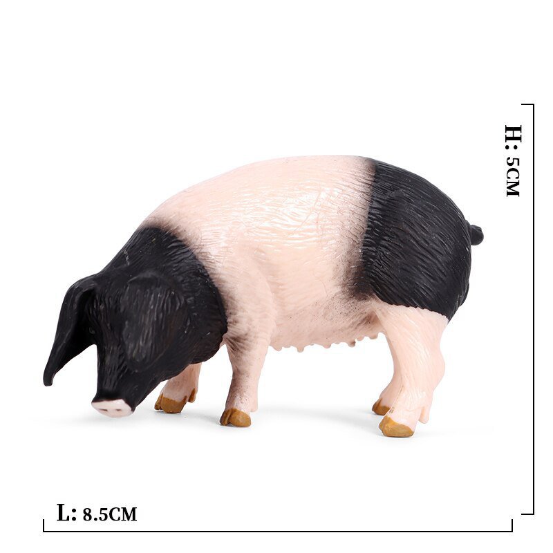 Pig 002 Simulation Poultry Farm Animal Pig Lego Minifigure Toy