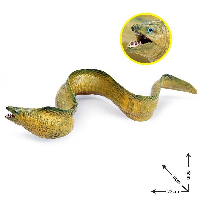 Electric Eel Fish Original Sea Life Ocean Animals Lego Minifigure Toy