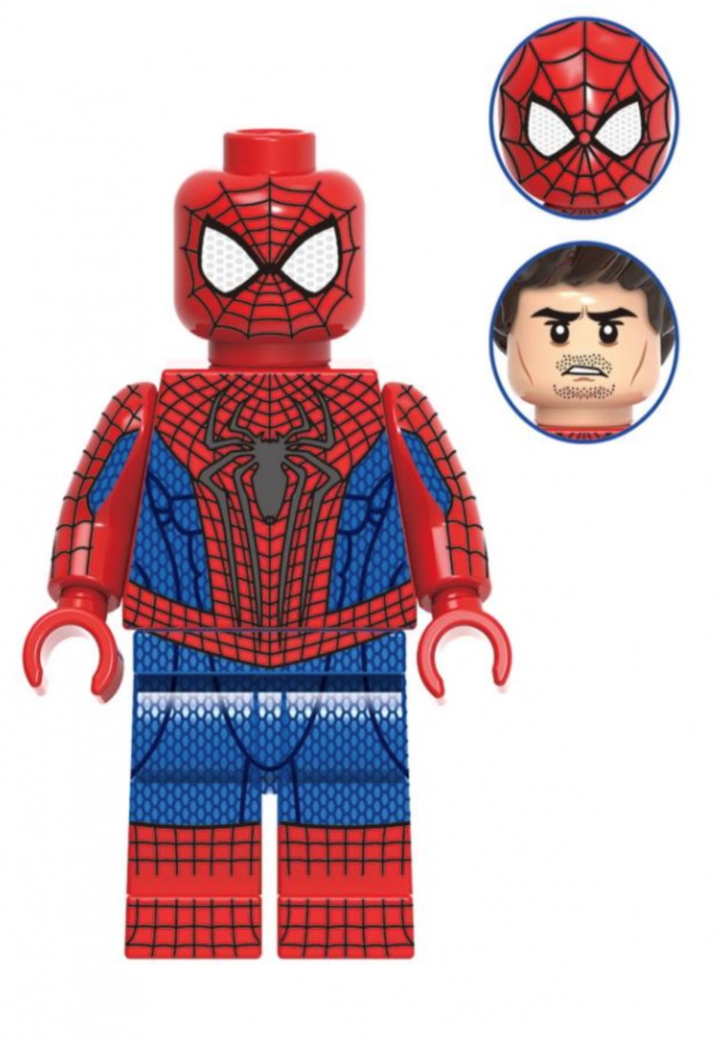 Andrew Garfield Peter Parker Spider-Man No Way Home Lego Minifigure ...