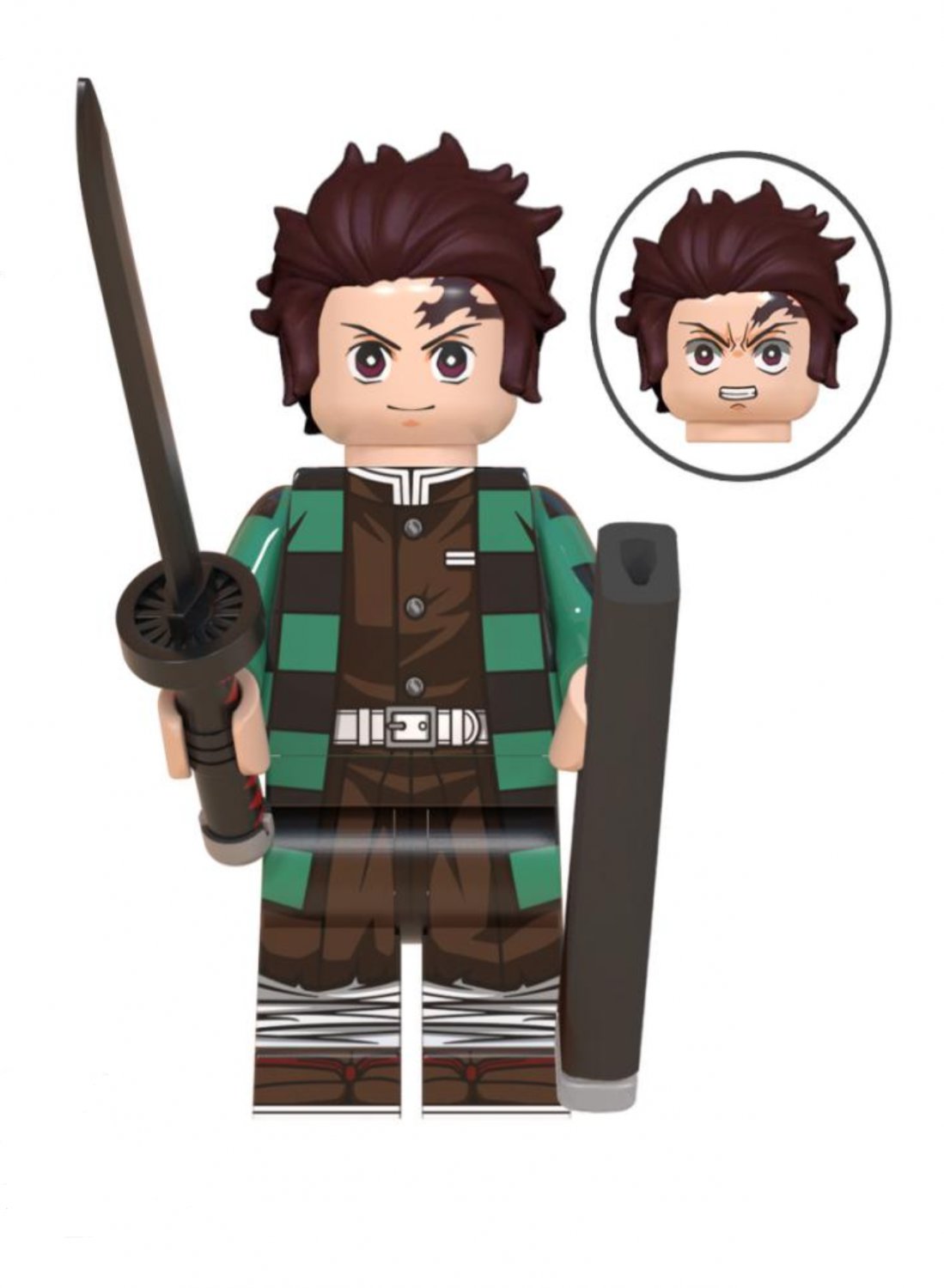 Tanjiro Kamado Demon Slayer kimetsu no yaiba Lego Minifigure Toy