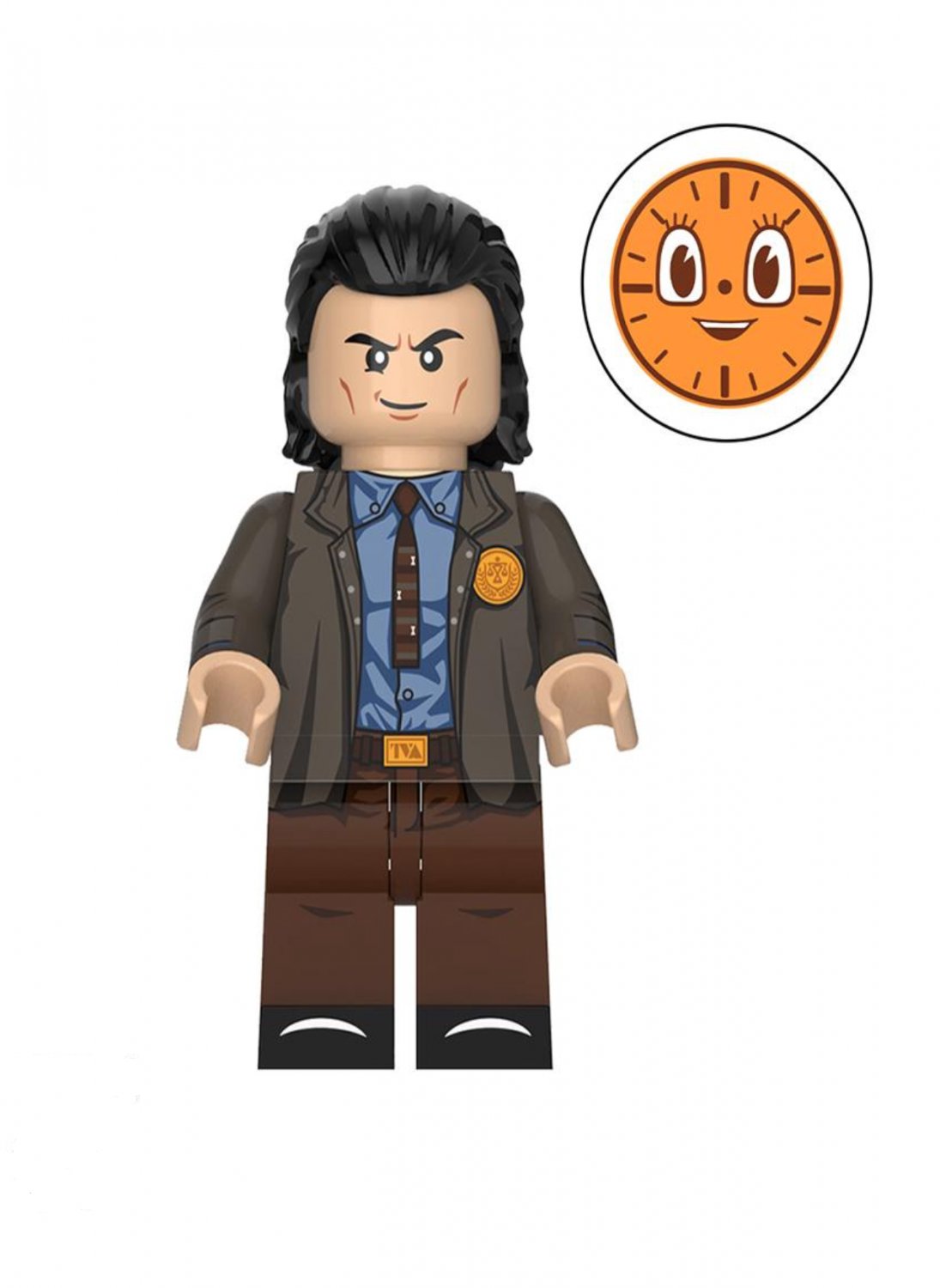 Loki TVA Agent Loki Series Lego Minifigure Block Toy