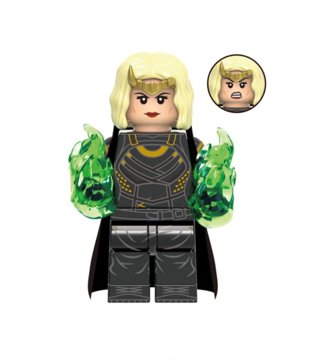 Sylvie Variant Loki Series Lego Minifigure Toy