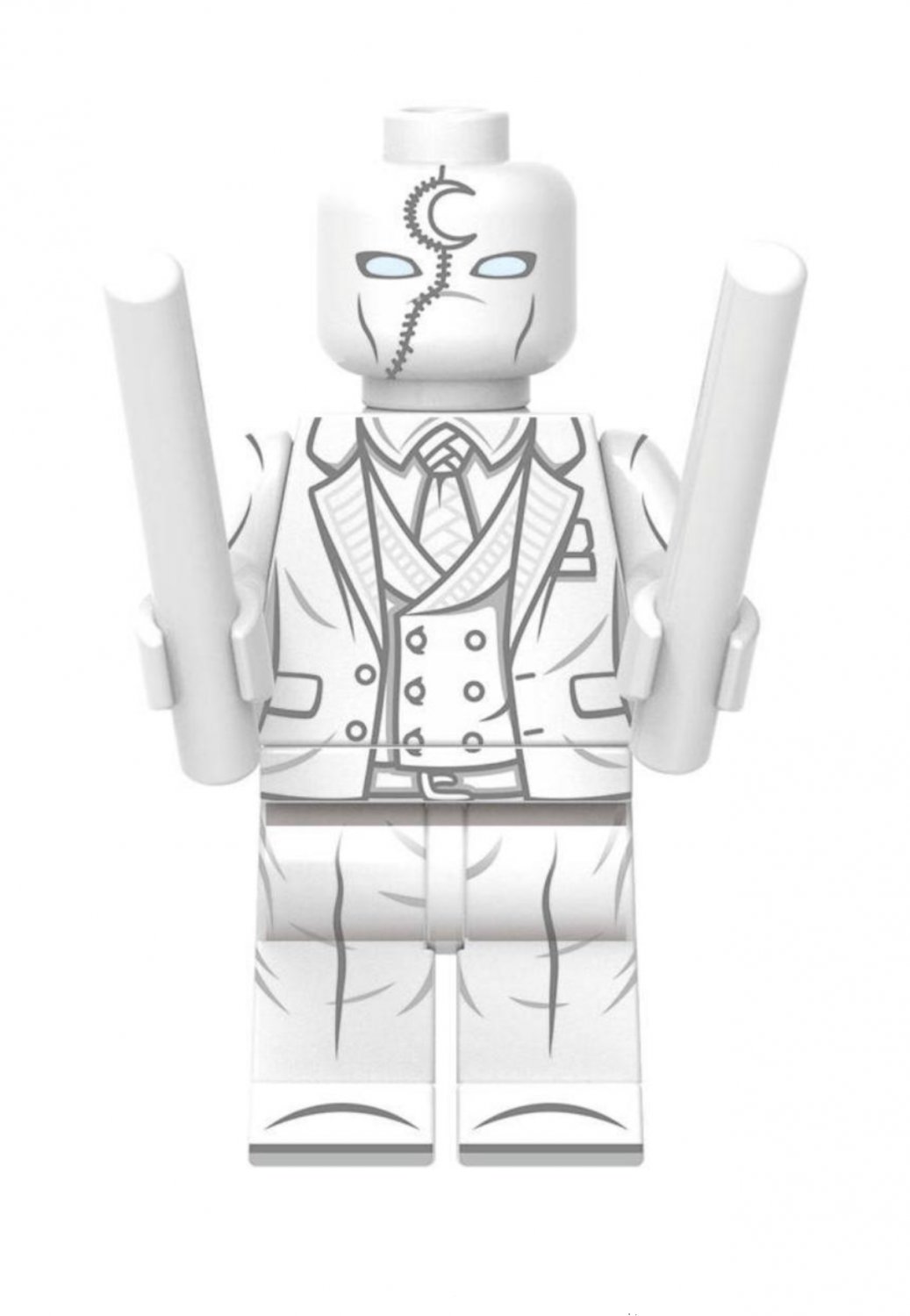 Mr Knight Lego Minifigure Toy Steven Grant Moon Knight version