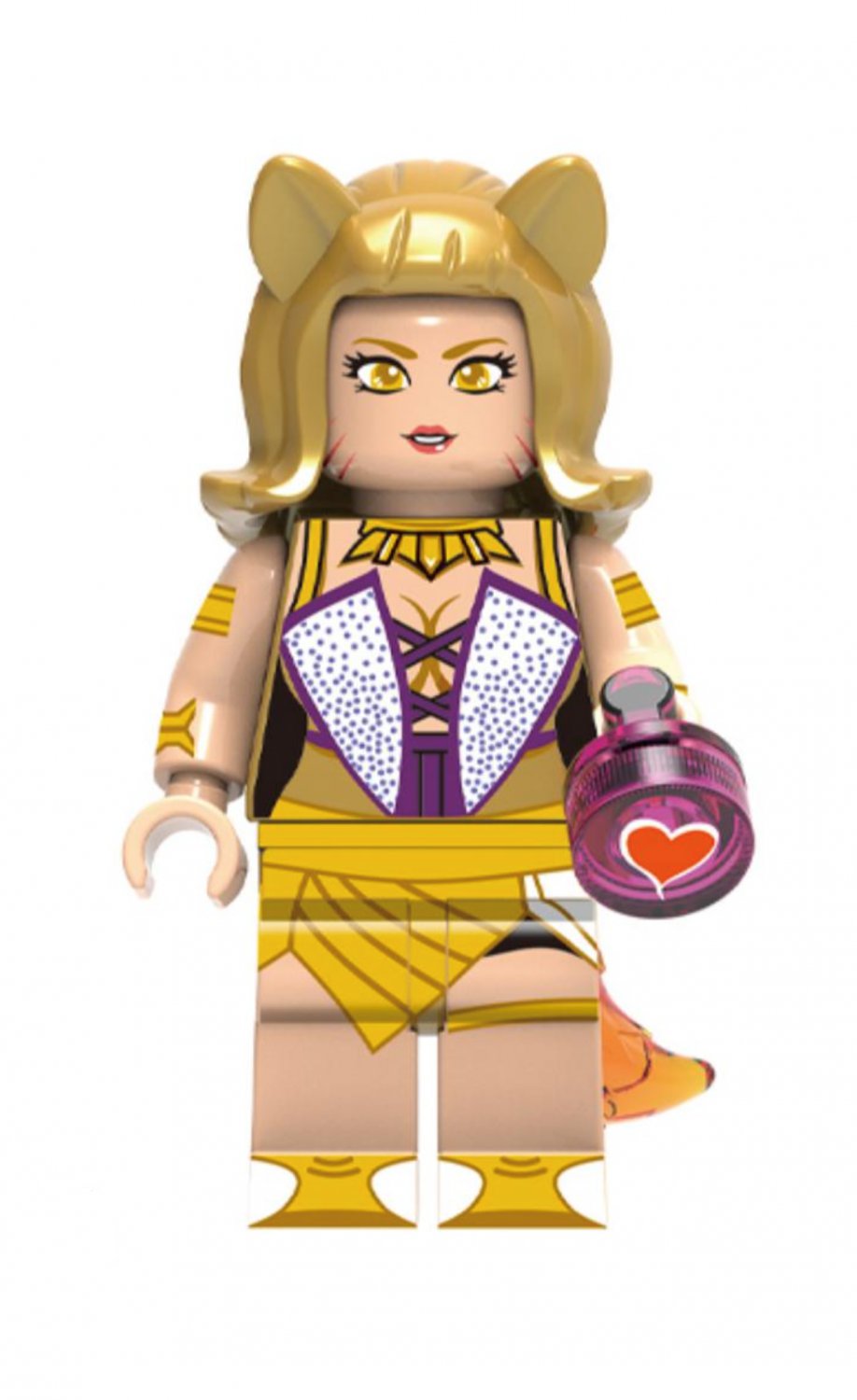 Ahri League of Legends Lego Minifigure Toy