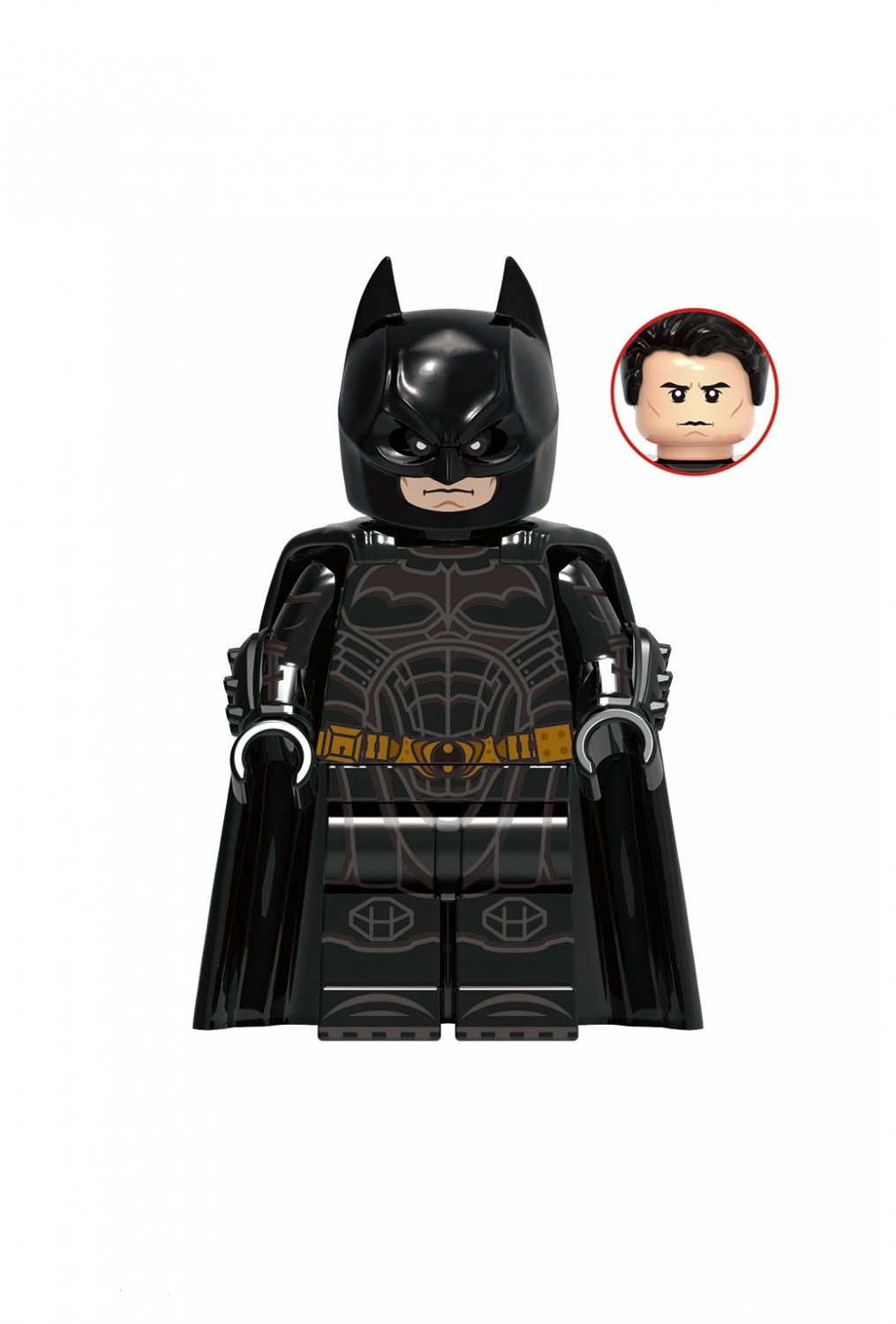 Batman Christian Bale Lego Minifigure Toy