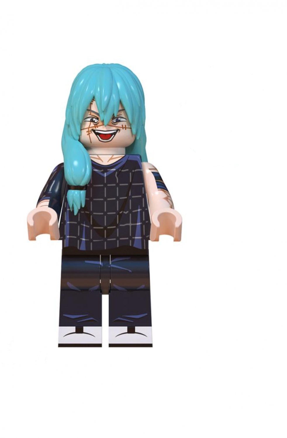 Mahito Jujutsu Kaisen Lego Minifigure Block Toy