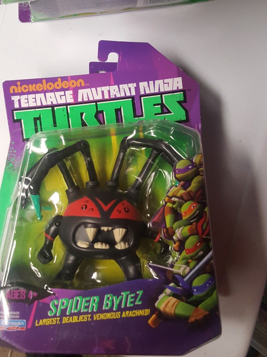 TMNT Toys Teenage Mutant Ninja Turtles nickelodeon Spider Bytez Free ...