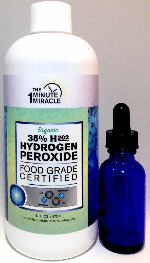 Food Grade Hydrogen Peroxide - 12 oz Bottle