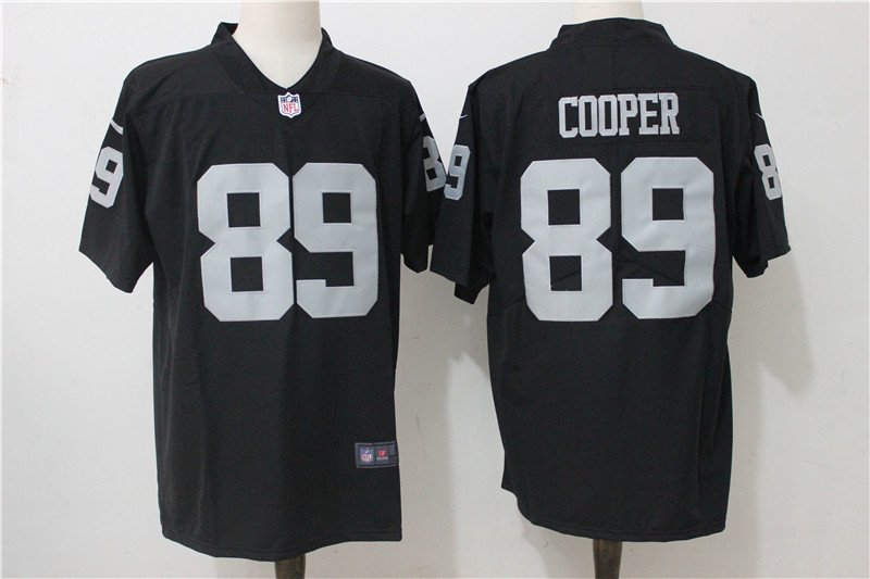Men's Oakland Raiders 89# Amari Cooper black Stitched Jersey