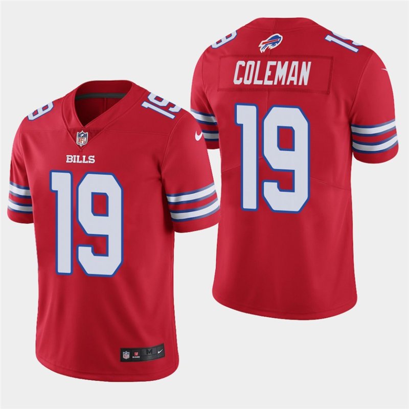 Buffalo Bills #19 Corey Coleman Red Stitched Limited Jersey