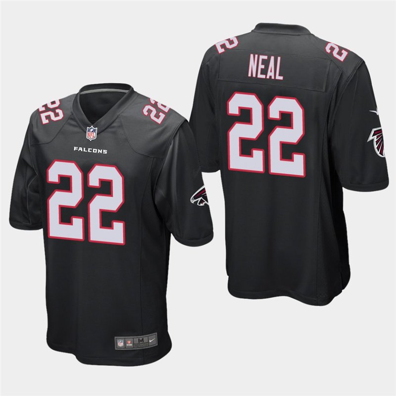 Atlanta Falcons #22 Keanu Neal Black Stitched Game Jersey