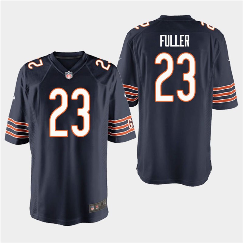 Chicago Bears #23 Kyle Fuller Navy Stitched Game Jersey
