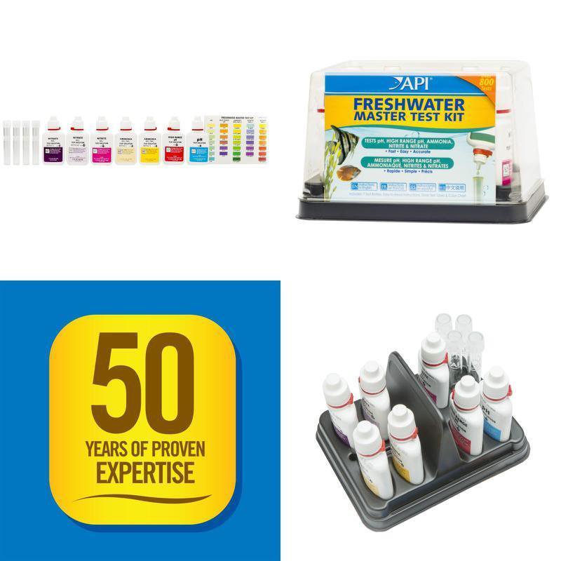 FRESHWATER MASTER TEST KIT 800-Test Freshwater Aquarium Water Master ...