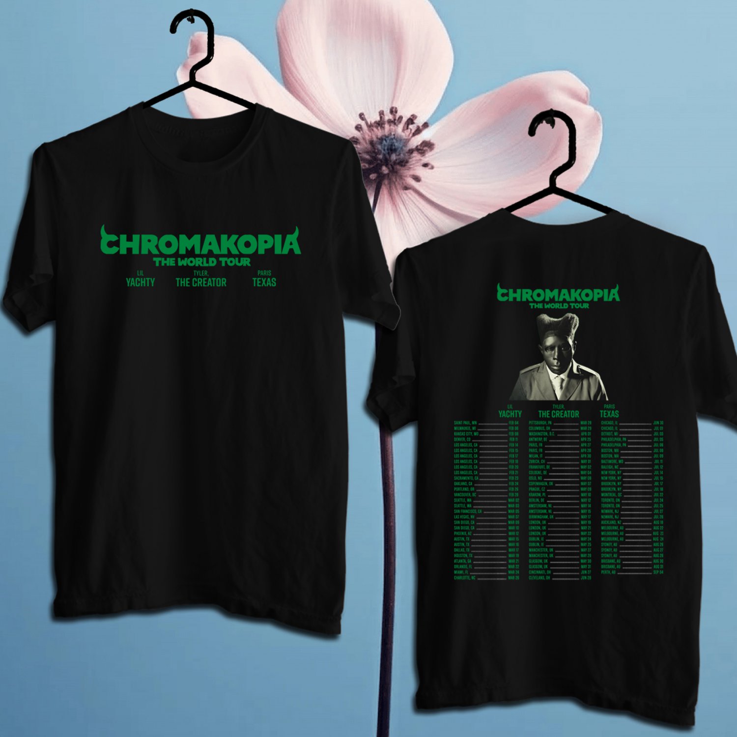 TYLER THE CREATOR CHROMAKOPIA WORLD TOUR 2025. TYLER THE CREATOR ...