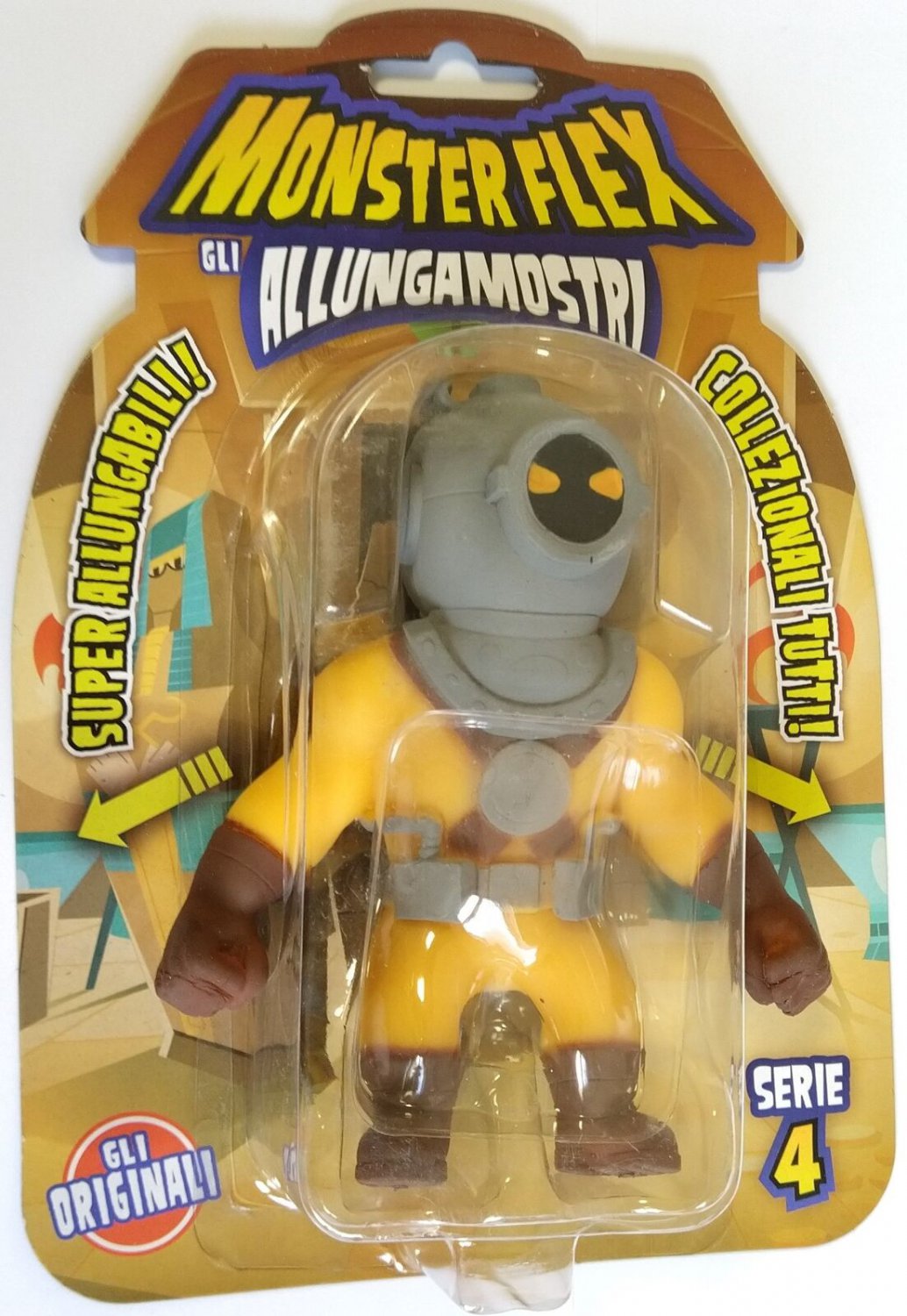 Monster Flex 4th Series Ghost Diver Super Stretchy Figure