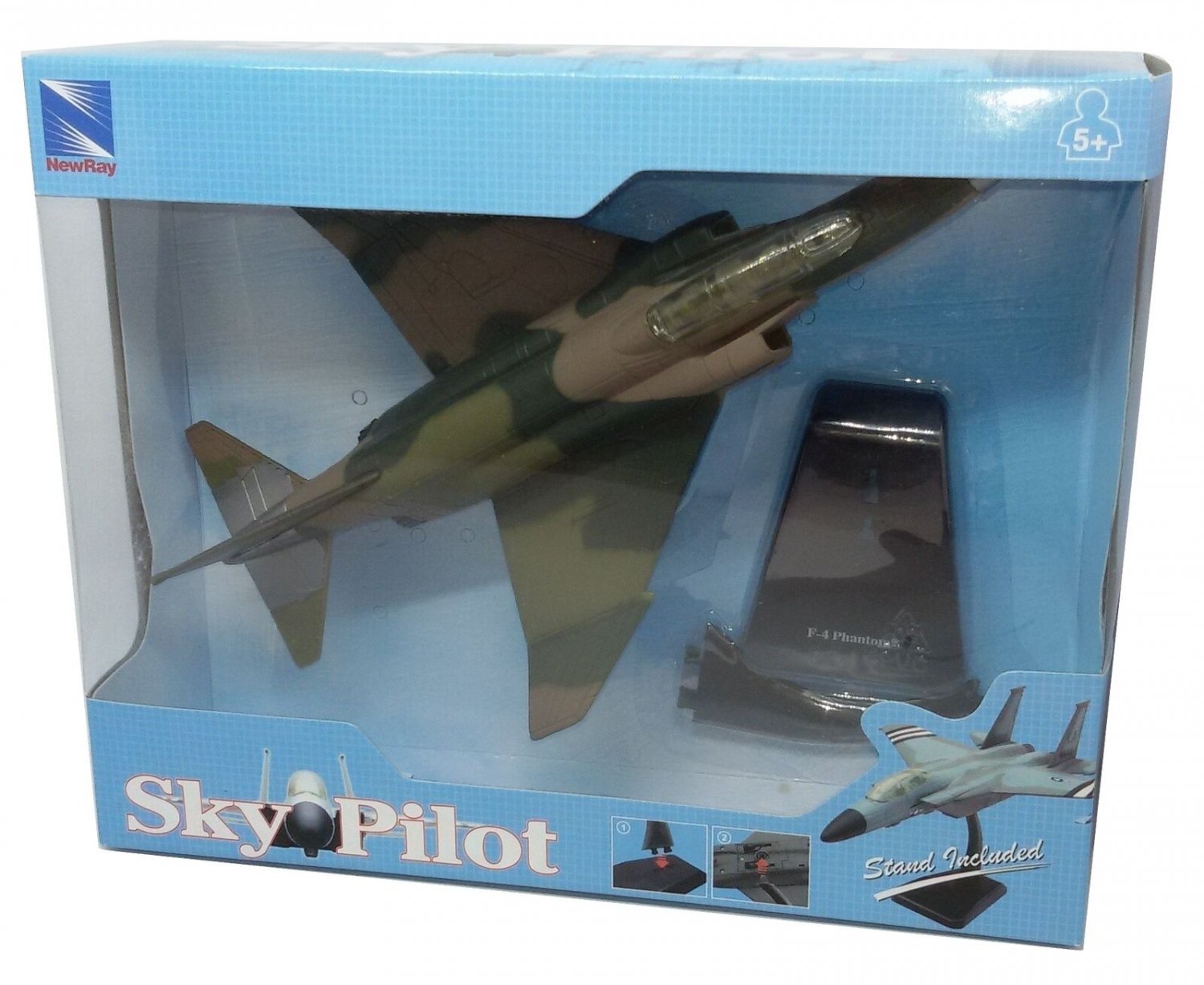 New-Ray Sky Pilot F-4 Phantom Plastic Model