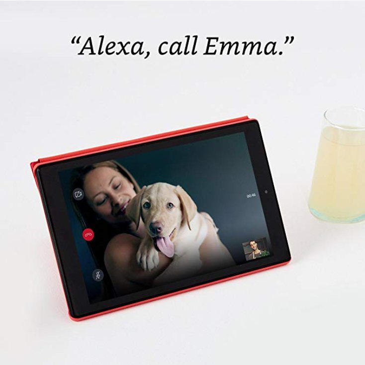 Fire HD 10 Tablet with Alexa Hands-Free, 10.1" 1080p Full HD Display ...