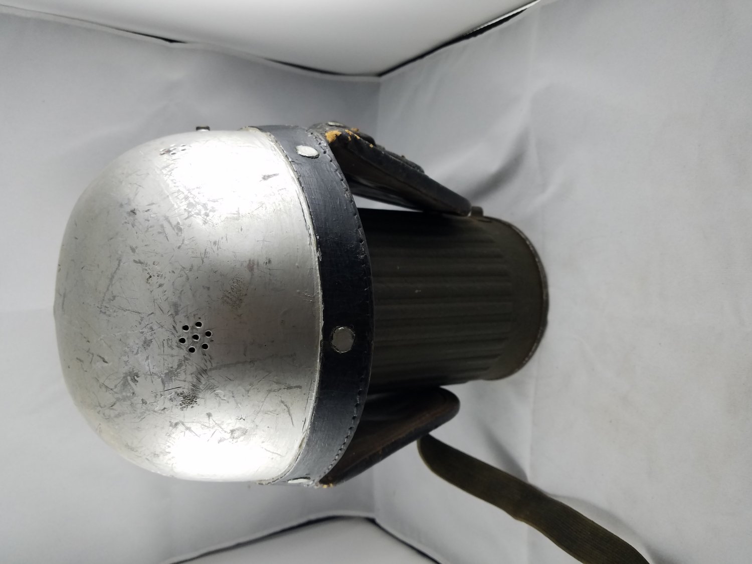 Genuine US USAREU M64 Tank Helmet. Like M1938 Tanker-Early Cold War