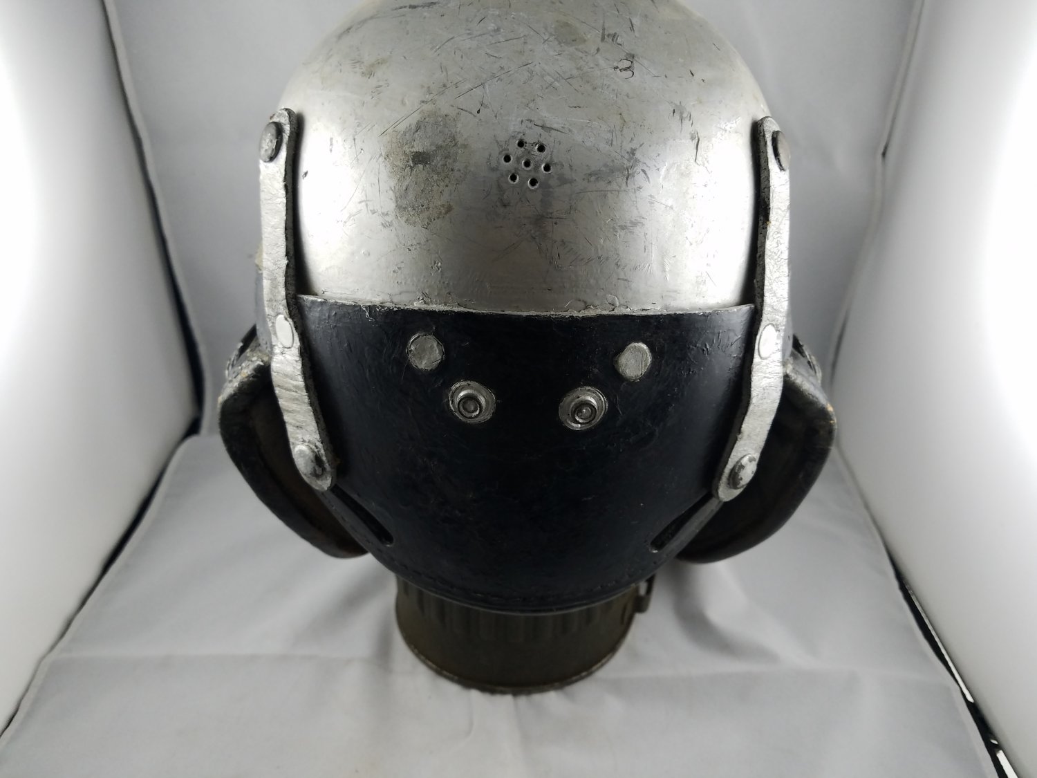 Genuine US USAREU M64 Tank Helmet. Like M1938 Tanker-Early Cold War