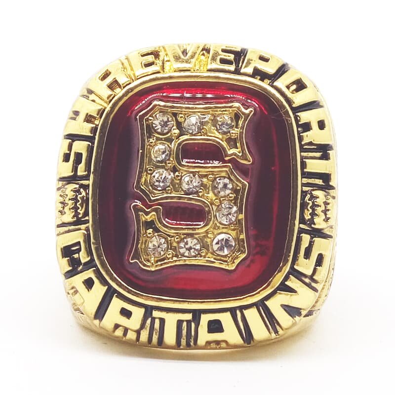 1991 Shreveport Captains Texas*ROYCE CLAYTON Championship Ring