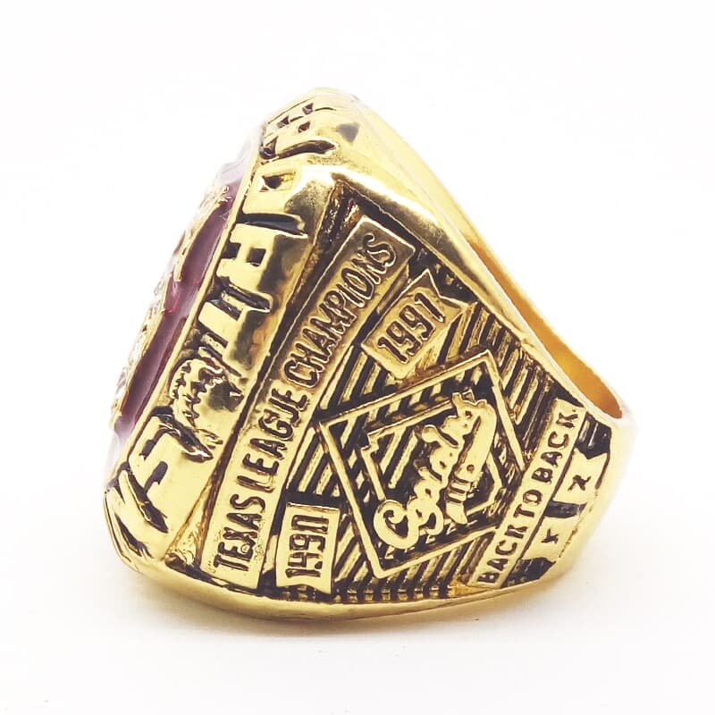 1991 Shreveport Captains Texas*ROYCE CLAYTON Championship Ring