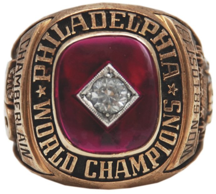 1967 philadelphia 76ers basketball championship ring