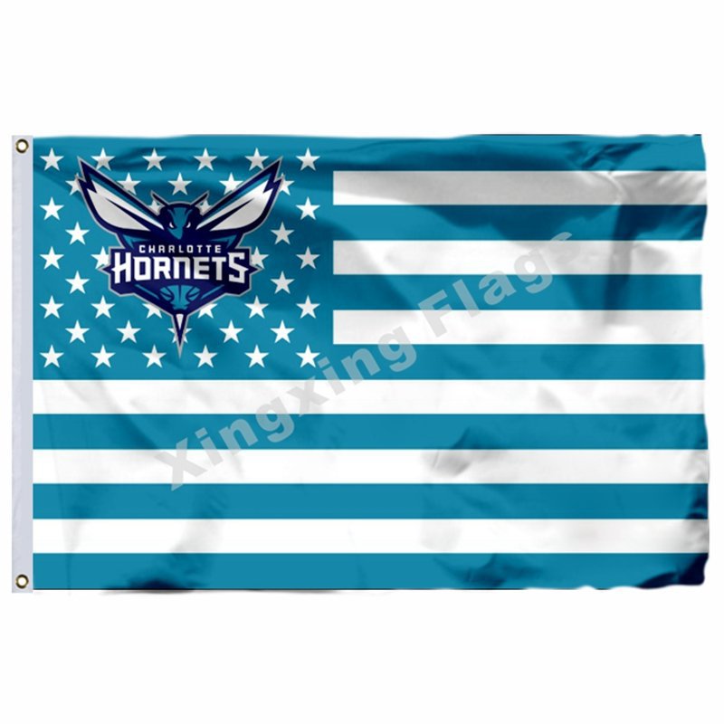 Charlotte Hornets Nation Flag 3ft X 5ft Polyester NBA1 Charlotte ...